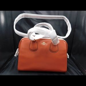 Coach | Bags | Coach Pebbled Nolita Satchel In Terracotta | Poshmark